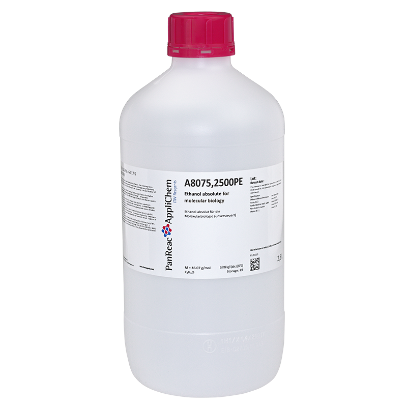 Ethanol absolute for molecular biology - ITW Reagents